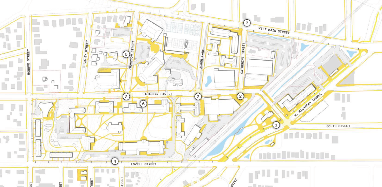 Pedestrian Circulation – Facilities Management | Kalamazoo College