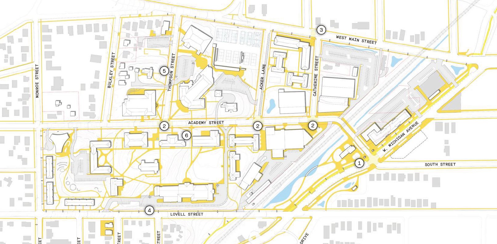 Pedestrian Circulation – Facilities Management | Kalamazoo College